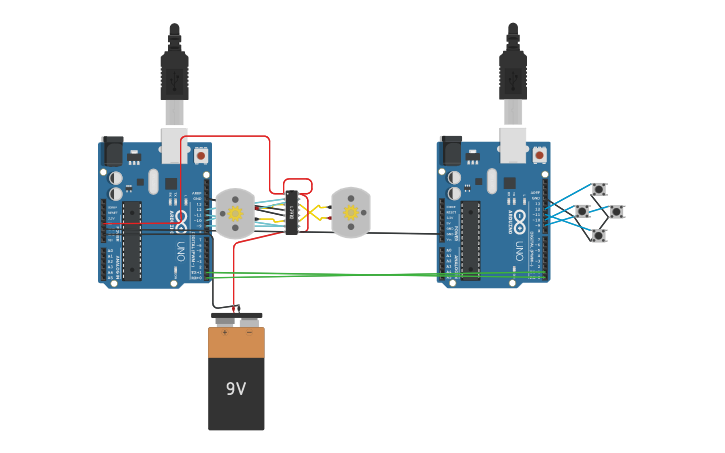 Circuit design Bluetooth Example - Tinkercad