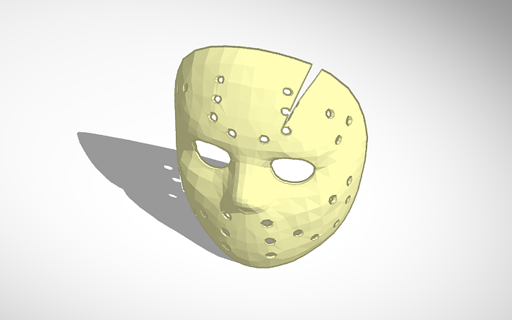 3D design Friday the 13th Part 6 Jason Lives - Tinkercad