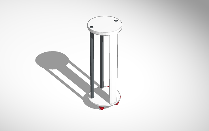 3D design Robot Right Leg | Tinkercad