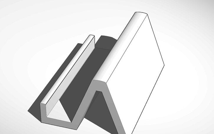 3D design Business Card Holder - Tinkercad