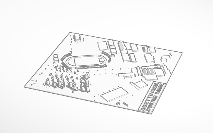 3D design Goettingen Shooting Range | Tinkercad