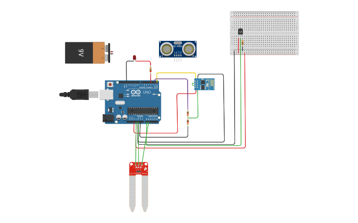 Circuit Design Copy Of Esp8266 Arduino Tinkercad