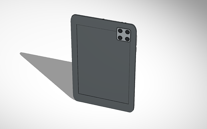 3D design Tablet - Tinkercad
