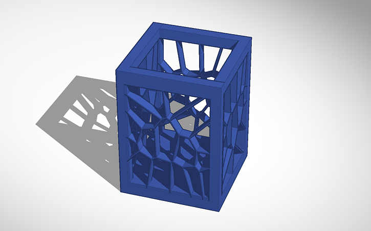 3D design Pencil Holder - Tinkercad