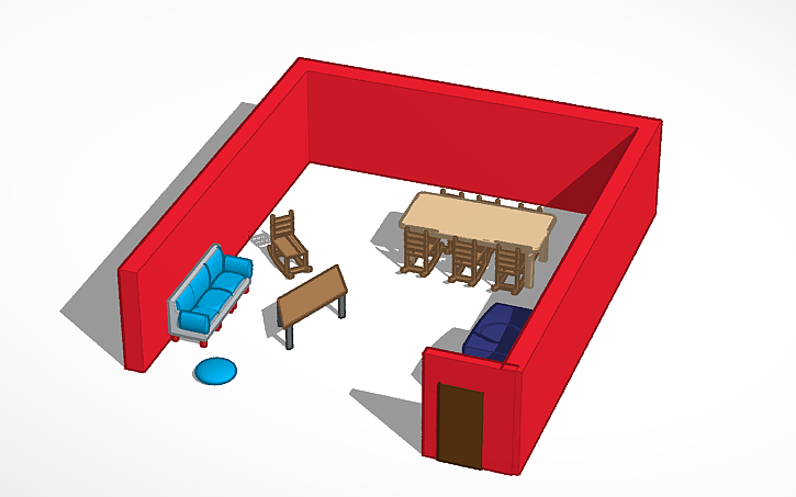 3D design Over the river set design | Tinkercad