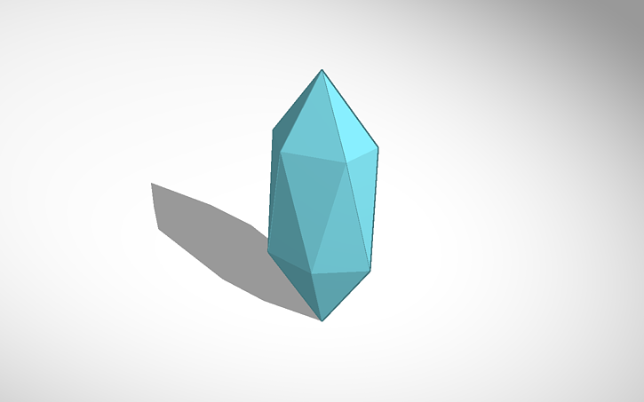 3D design Gem - Tinkercad