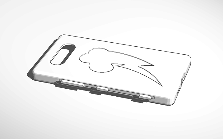 3D design Custom Nokia Lumia Case - Tinkercad