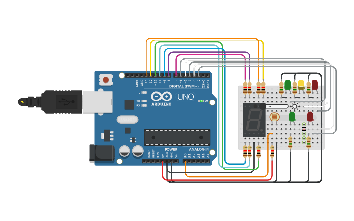 Circuit design Final | Tinkercad