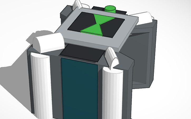 3D design omnitrix (original)(minecraft) - Tinkercad