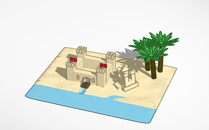 3D design MY Sandcastle - Tinkercad