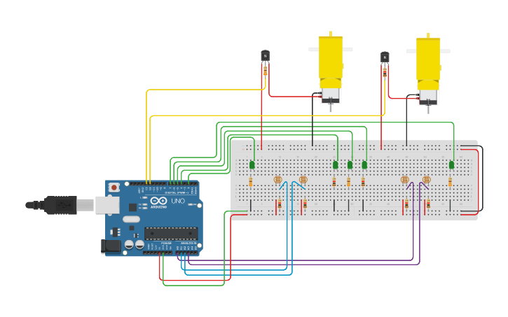 Circuit design Bodacious Crift - Tinkercad