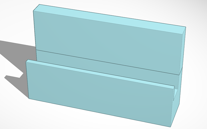 3D design Stand - Tinkercad
