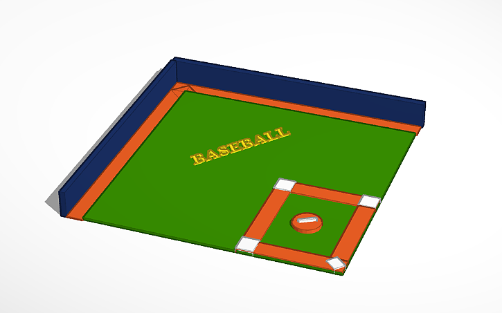 3D design baseball | Tinkercad