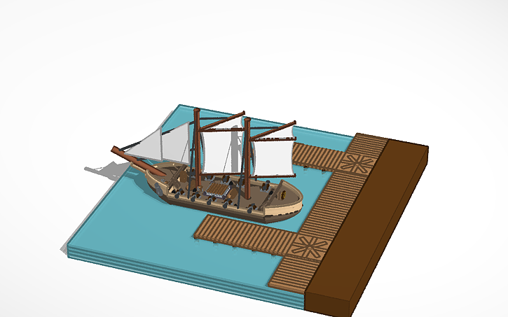 3D design Harbor / Port | Tinkercad