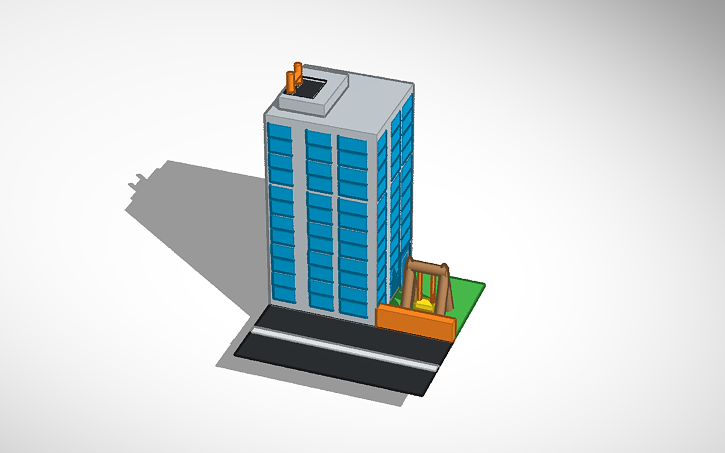 3d Design Tower Tinkercad