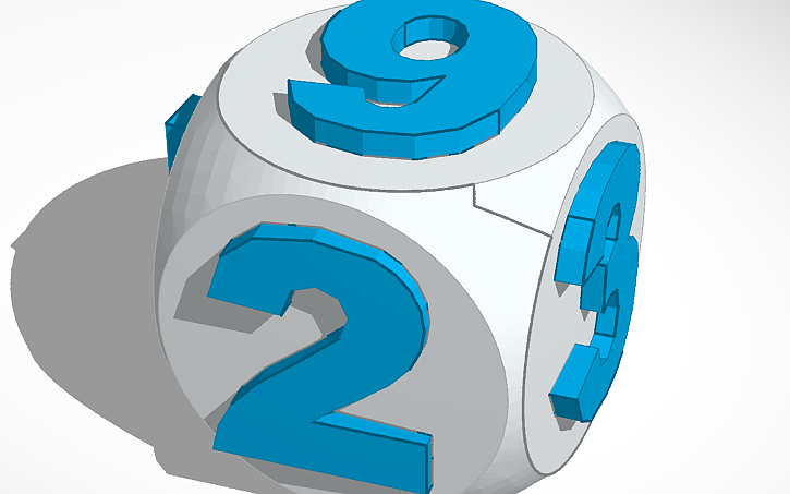 3D design noppa | Tinkercad