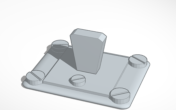 3D design Panel Lights - Tinkercad