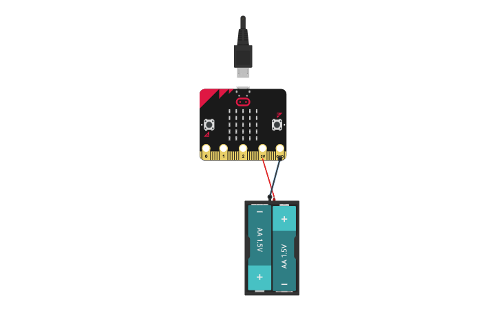 Circuit design Tarea # 02: Programación micro:bit - Tinkercad