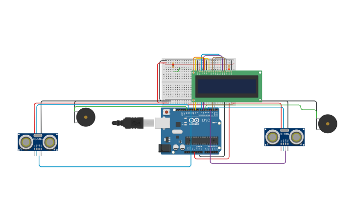 Circuit design Proyecto chido | Tinkercad