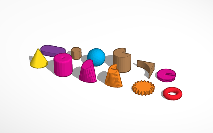 3D design Hi-Res Shape Generators (Legacy) | Tinkercad