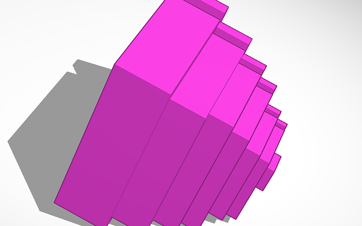 3D design Bismuth's Gem (Design for a Friend) | Tinkercad