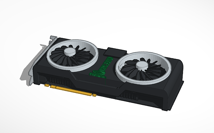 3D design RTX 3090- LLAVERO | Tinkercad