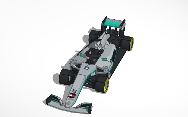 3D design Mercedes F1 AMG new! - Tinkercad