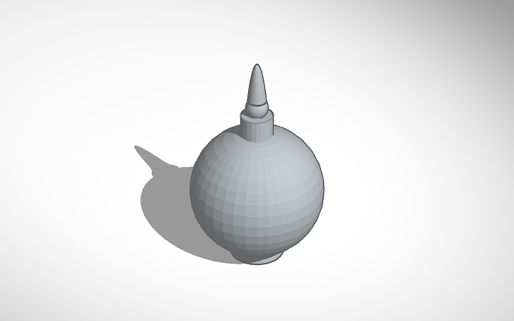 3D design bomb 1 | Tinkercad