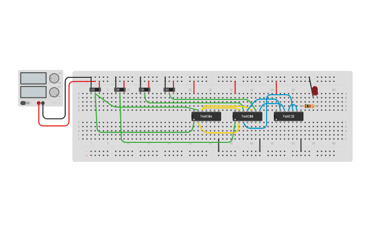 Circuit design ELEVADOR - Tinkercad