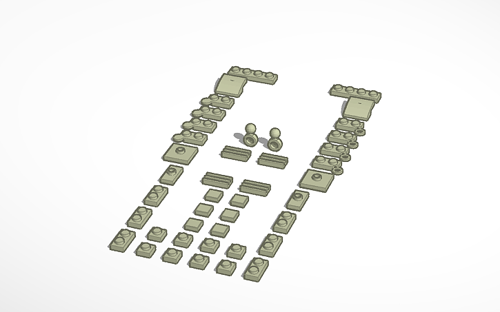 3D design IXROLLOUTIX Lego ROTF Megatron Part 6 - Tinkercad