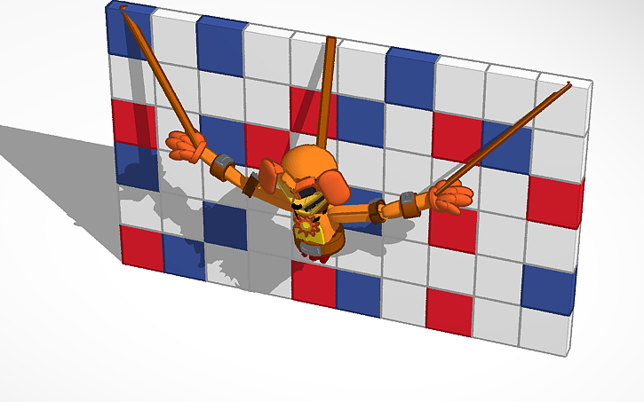3D design Dogday (caged) - Tinkercad