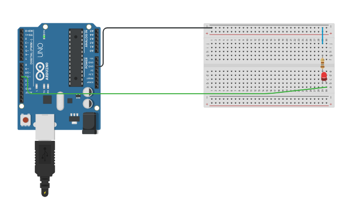 Circuit design Exercício - Arduino - TinkerCad (Problema 2) | Tinkercad