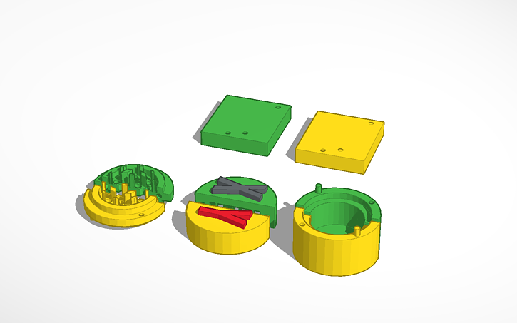 3D design XY Grinder - Tinkercad