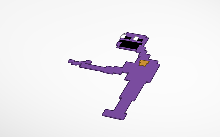 3D design Purple Guy - Tinkercad