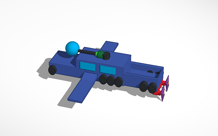 3D design BIC CAR - Tinkercad