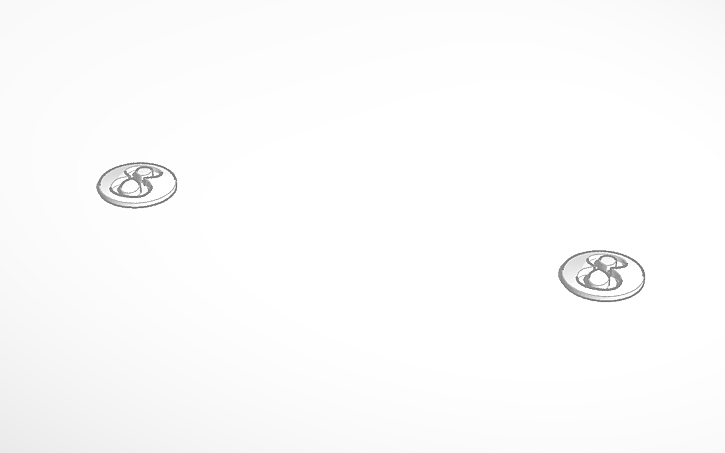 3D design 8 Ball white dots | Tinkercad