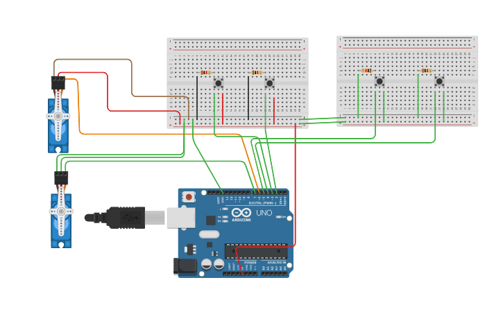 Circuit design E2_20181757 - Tinkercad