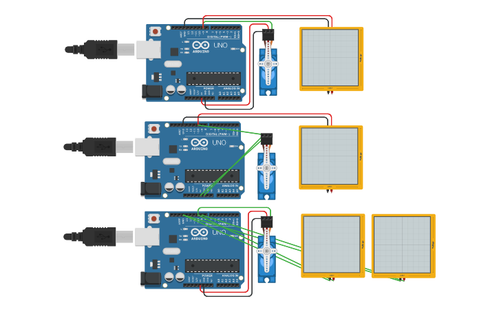 Circuit Design Control De Servomotor Con Arduino Uno Tinkercad 4843