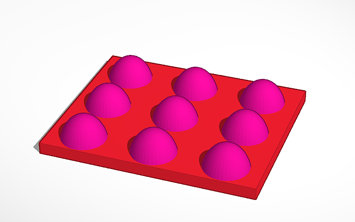 3D design pop it - Tinkercad