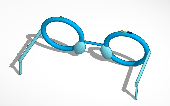 3D design 3D PHOTOGLASSES - Tinkercad