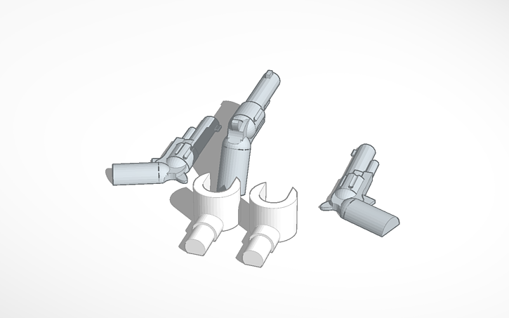 3d Design Lego Revolver Tinkercad