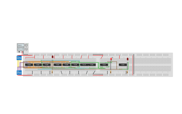 Circuit Design 4 Bit Magnitude Comparator Tinkercad