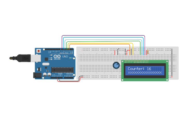 Circuit design Aula4-ex2 - Tinkercad
