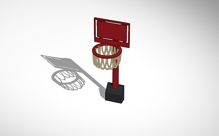 3D design Basket Ring - Tinkercad