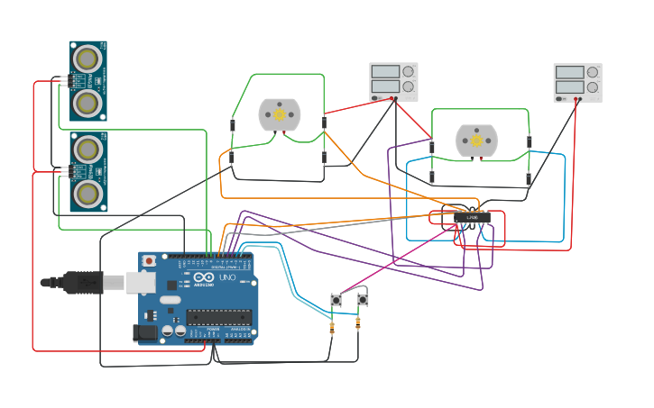 Circuit design Copy of Control Arduino 2 motores L239D + interr pin2 ...