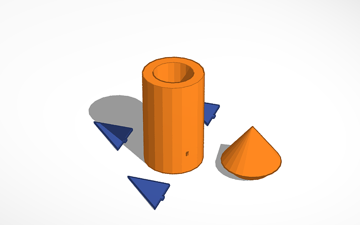 3D design Firework Container Secret Stash Spot - Tinkercad