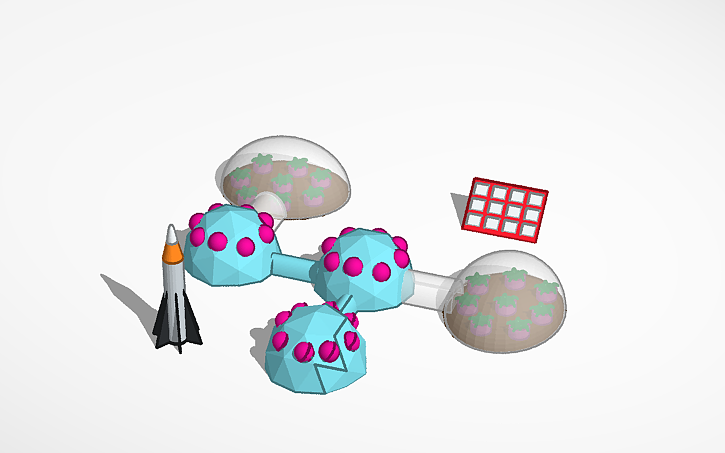 3D design LIMITED EDITION MARS STATION - Tinkercad