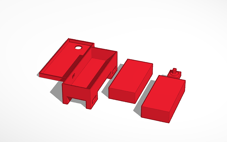 3D design controller case | Tinkercad