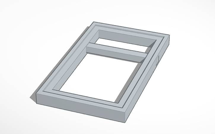 3D design Windows 1b - Tinkercad