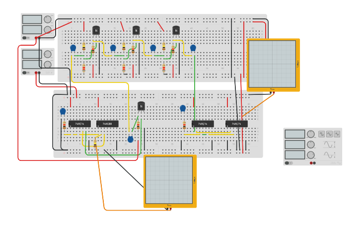 Circuit design Communication Phase 1 | Tinkercad